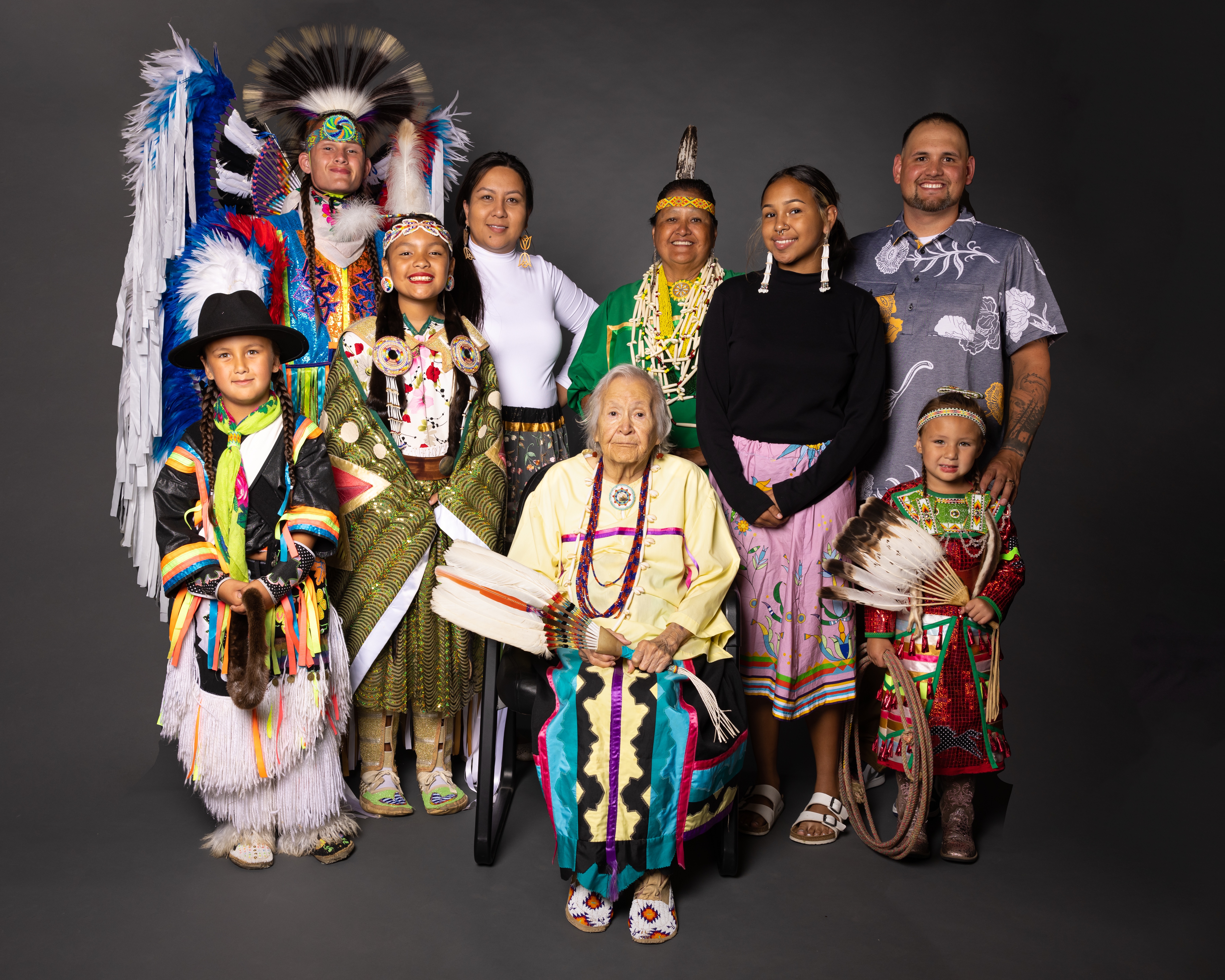 Multi-Generational Family Blessing | Black and Indian Mission