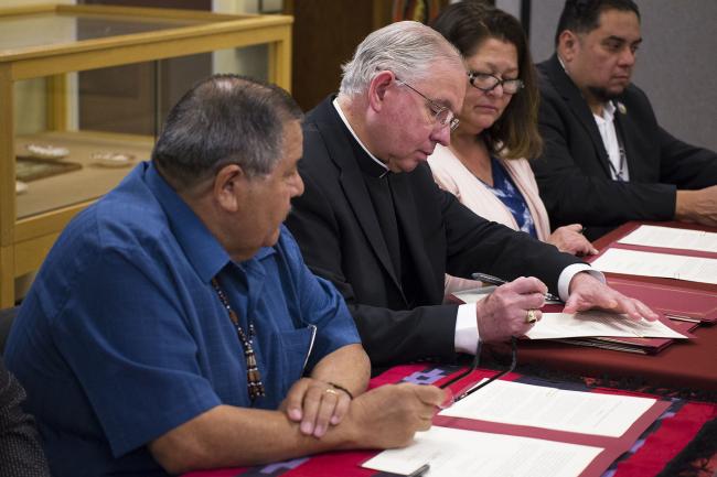 Salazar Attends Historic Signing of Native American Protocols | Black ...