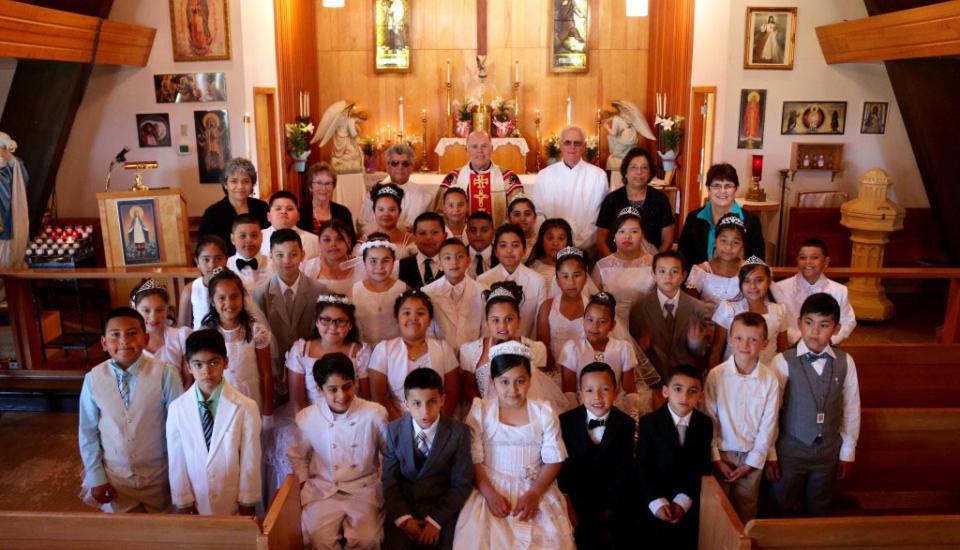 First Communion at St. Andrew's Mission | Black and Indian Mission