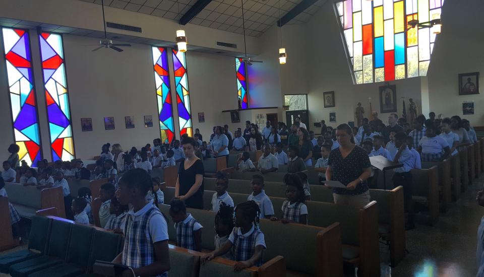 St. Peter Claver School Gets Off to a Great Start | Black and Indian ...
