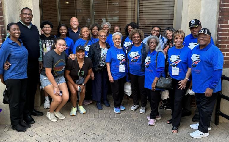 Multi-Generational Family Blessing | Black and Indian Mission